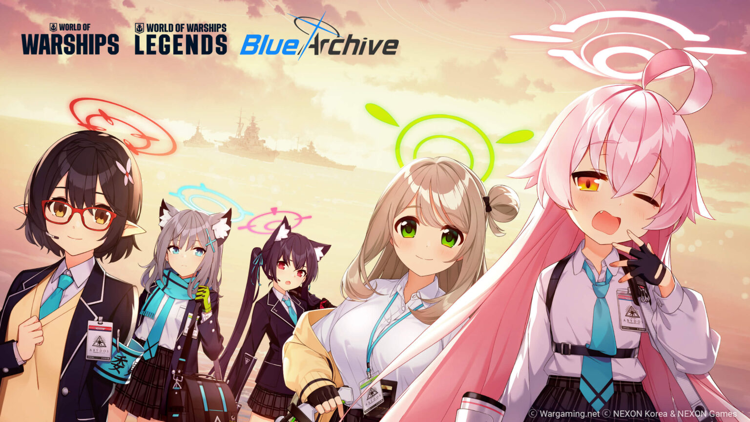 Blue Archive จับมือ World of Warships สร้างปรากฏการณ์ การคอลแลบสุด ...